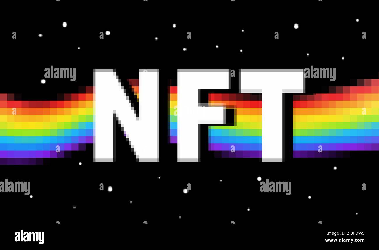 New trend for future investment and virtual earnings. NFT non-fungible ...