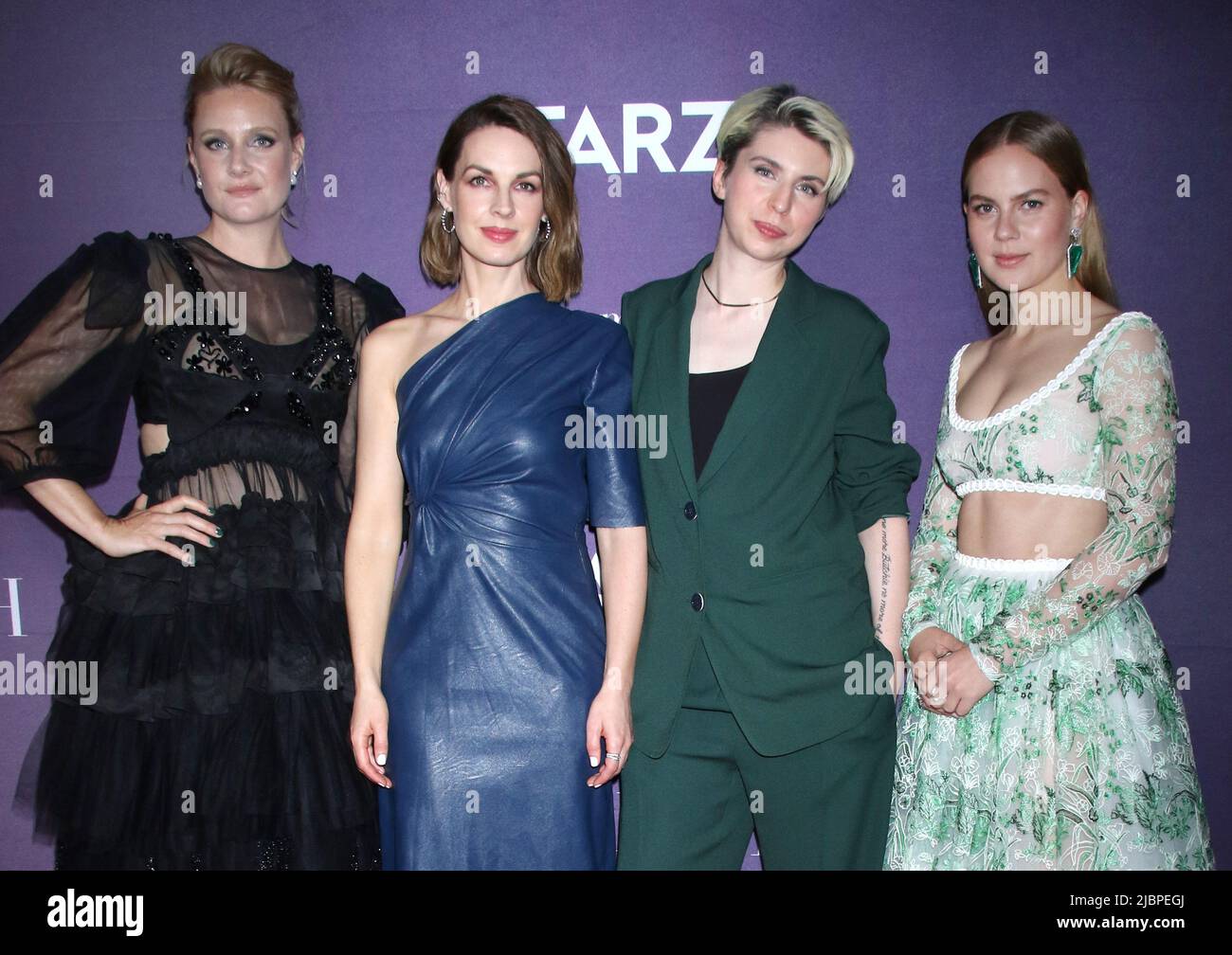 New York, NY, USA. 7th June, 2022. Romola Garai, Alicia von Rittberg ...