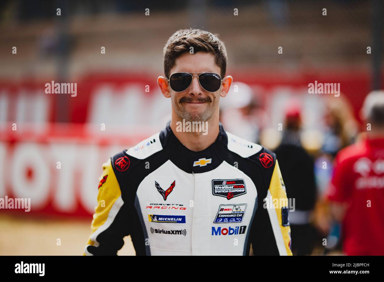 TAYLOR Jordan (usa), Corvette Racing, Chevrolet Corvette C8.R, portrait ...