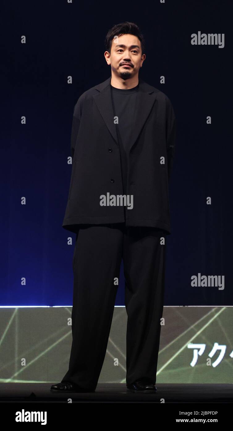 Tokyo, Japan. 7th June, 2022. Japanese actor Sho Aoyagi attends the ...