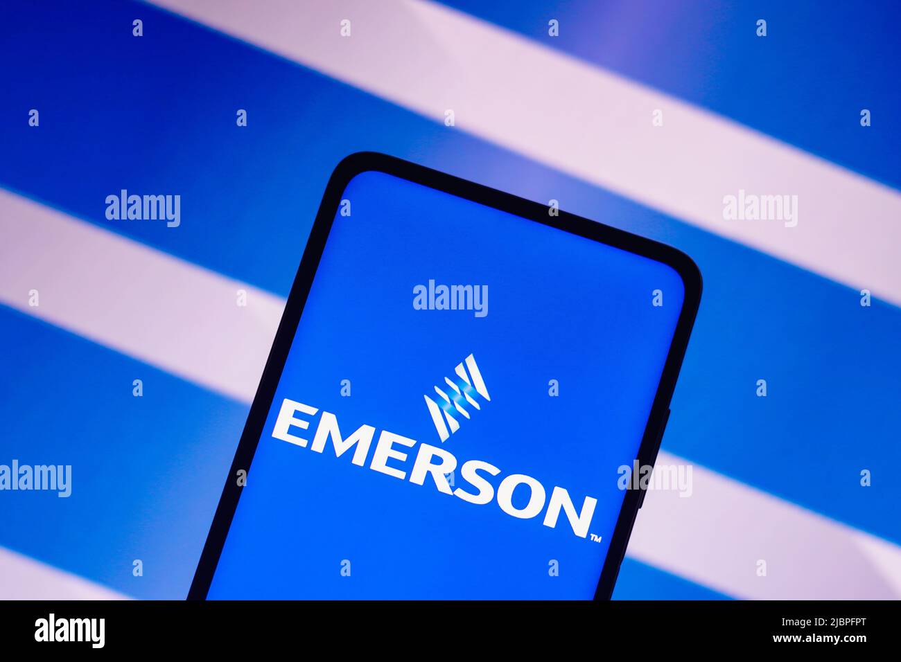 Emerson electric logo hi-res stock photography and images - Alamy