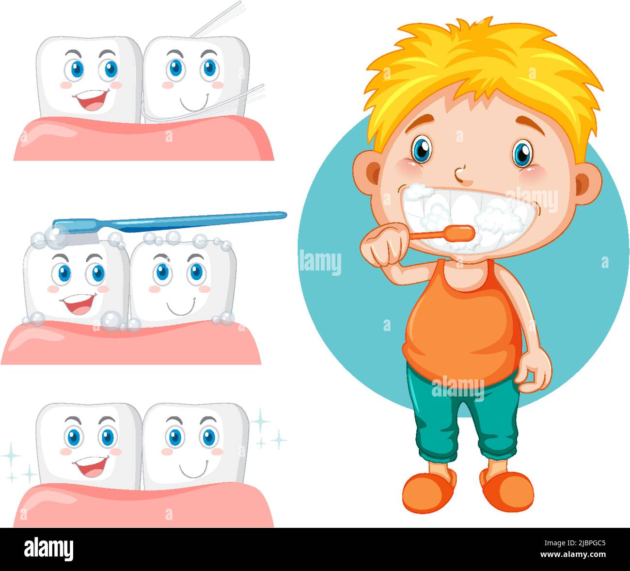 Brush My Teeth Clipart