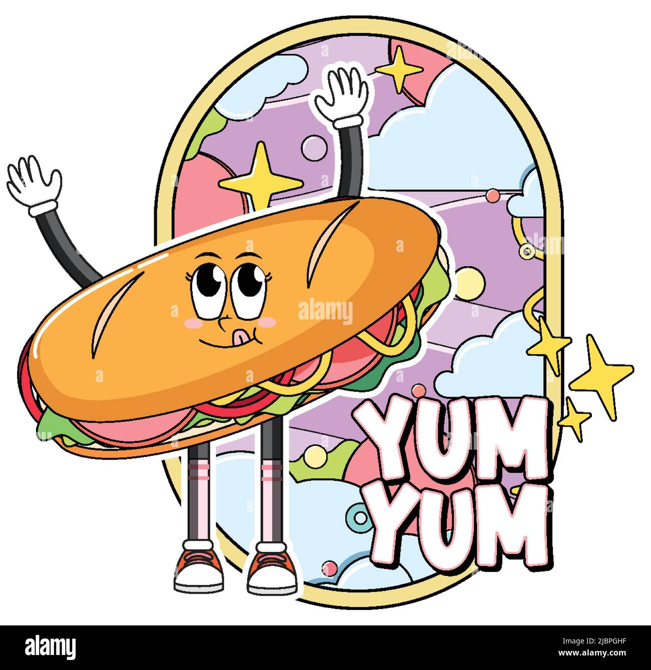 Yum alphabet Cut Out Stock Images & Pictures - Alamy