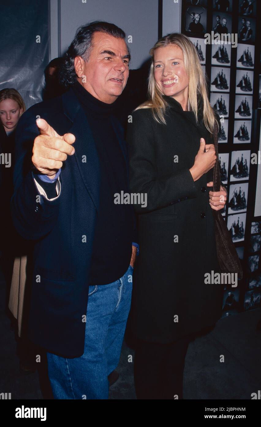 Patrick Demarchelier and Daniela Pestova at the opening of his photo ...