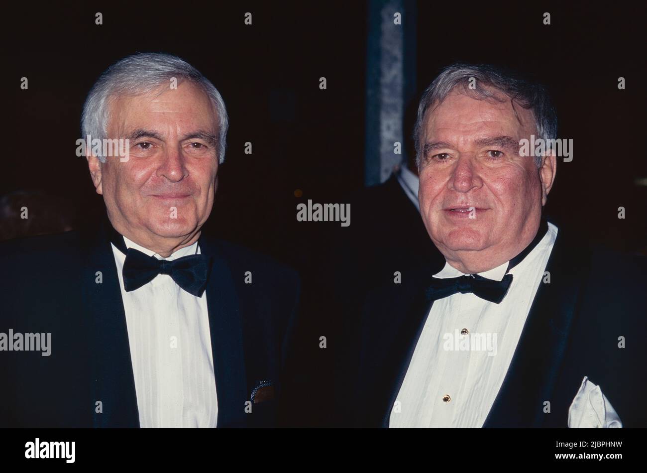 John Kander and Fred Ebb attend the 51st Annual Tony Awards at Radio ...