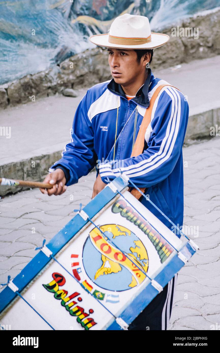 Quime is a small town located in a deep forested valley surrounded by ...