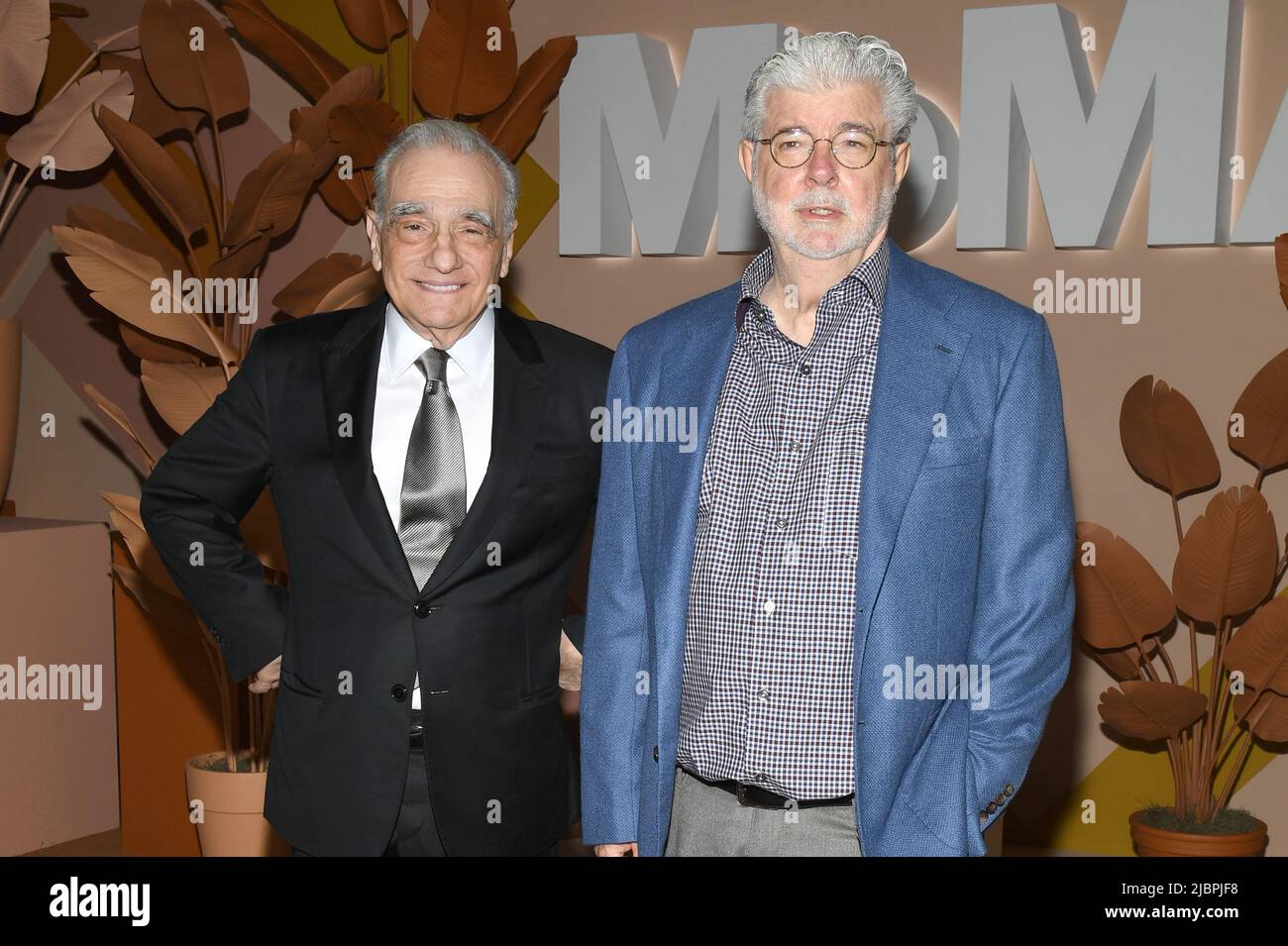 New York, USA. 07th June, 2022. (L-R) Movie directors Martin Scorsese and George Lucas attend ...