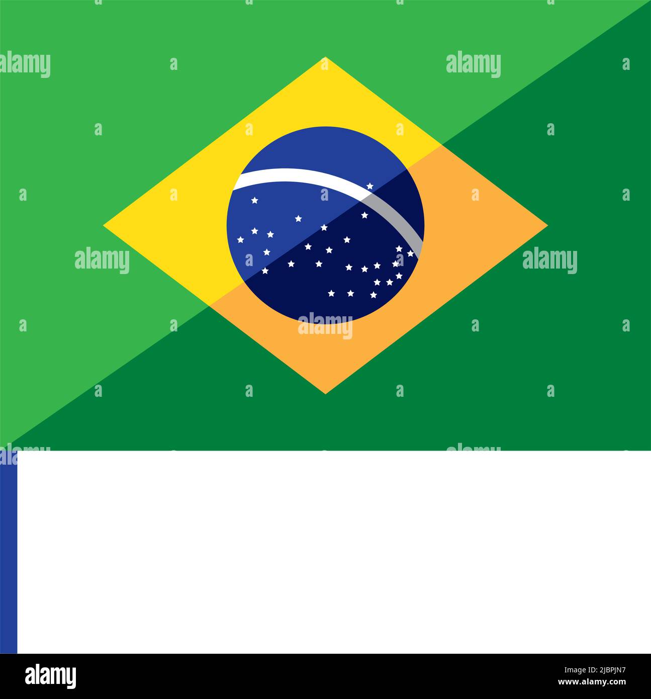 Brazilian flag colours Stock Vector Images - Alamy