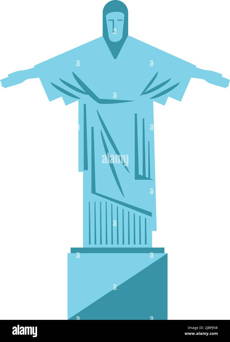 Christ the redeemer statue art Cut Out Stock Images & Pictures - Alamy