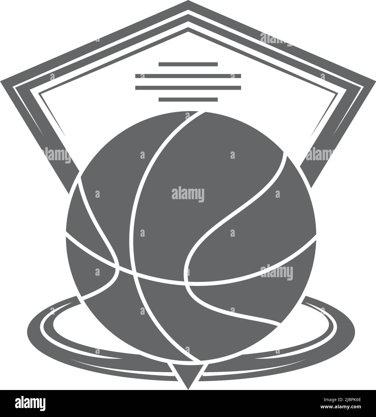 basketball sport label Stock Vector Image & Art - Alamy