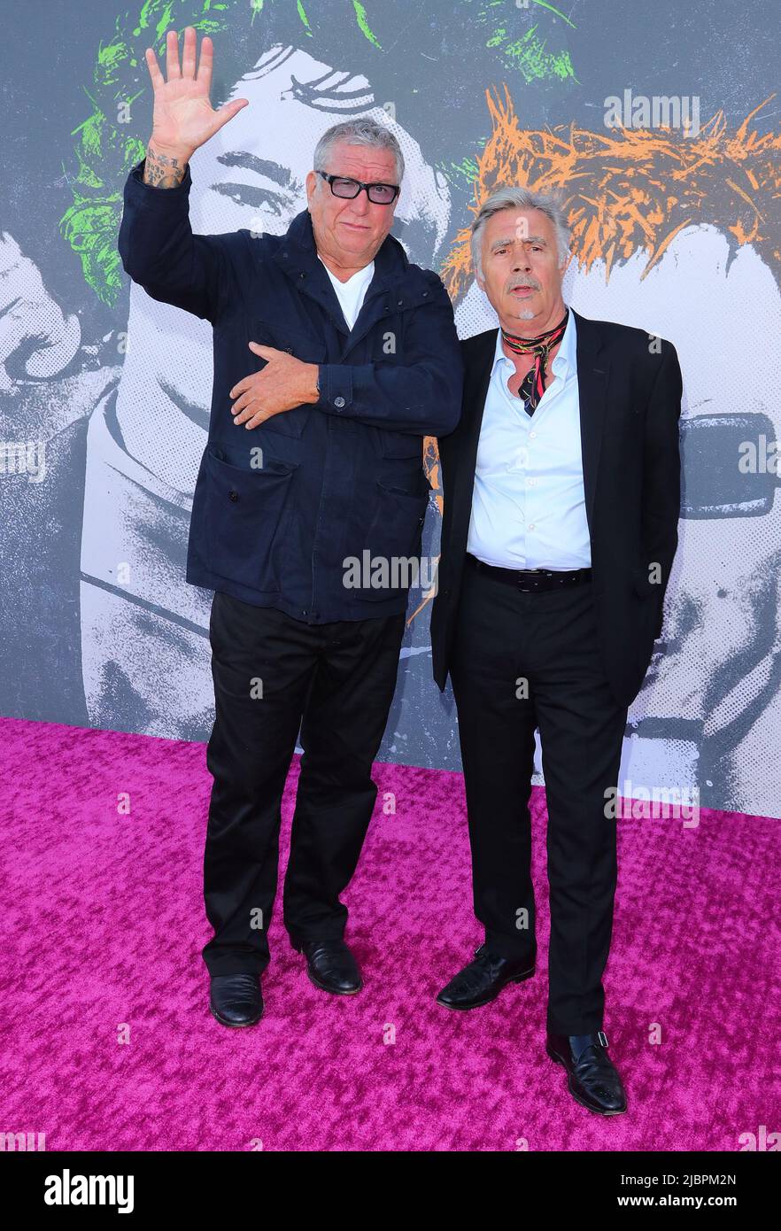 Hollywood, CA, US, June 7, 2022, Steve Jones, Glen Matlock arrives at ...