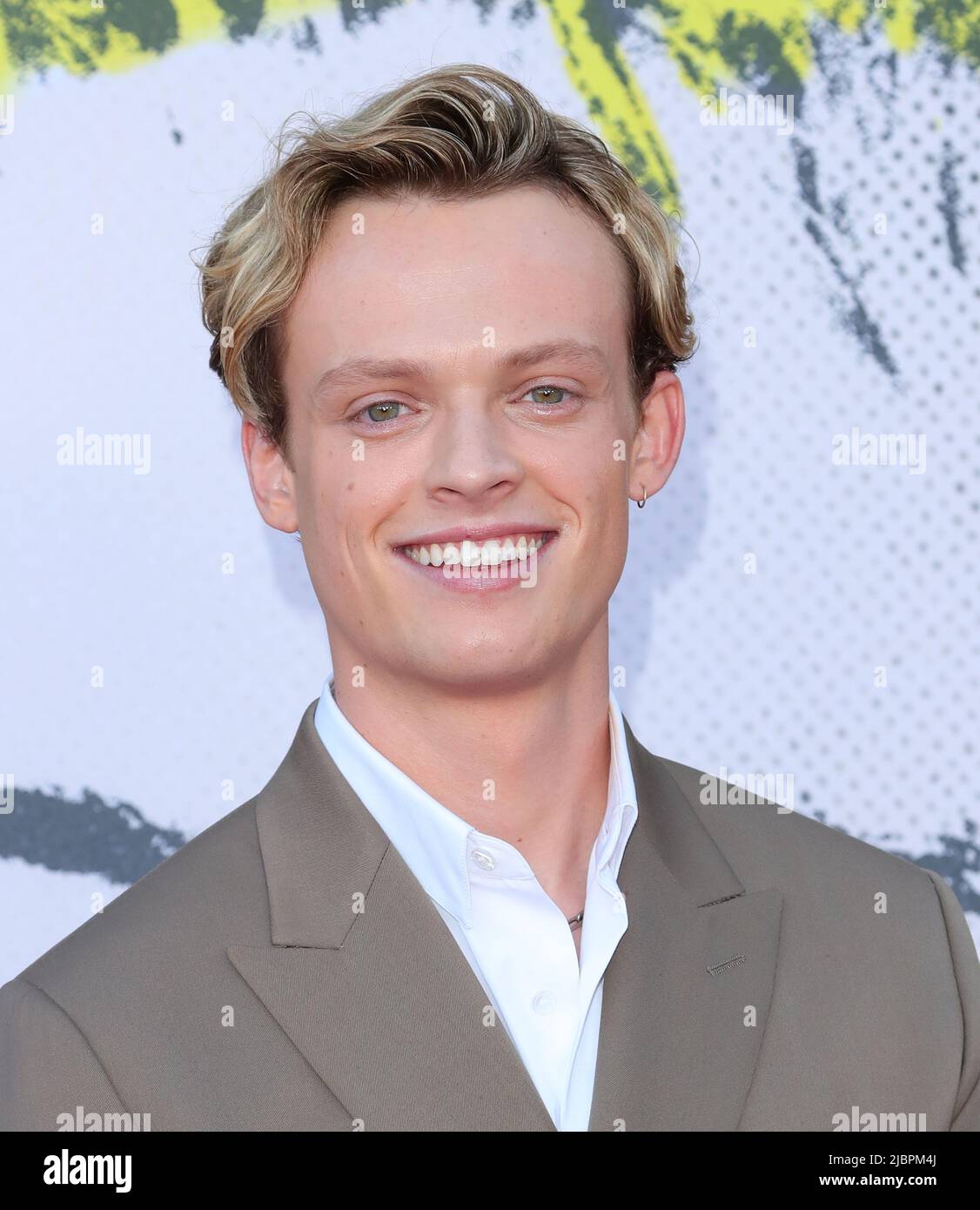 Hollywood, CA, US, June 7, 2022, Anson Boon arrives at FX s Pistol Los ...