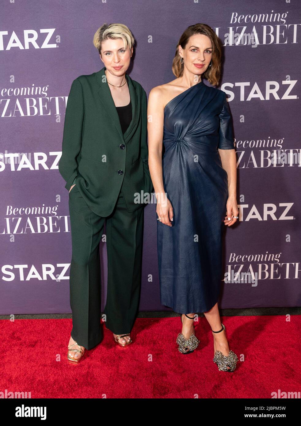 New York, NY - June 7, 2022: Anya Reiss and Jessica Raine attend STARZ ...