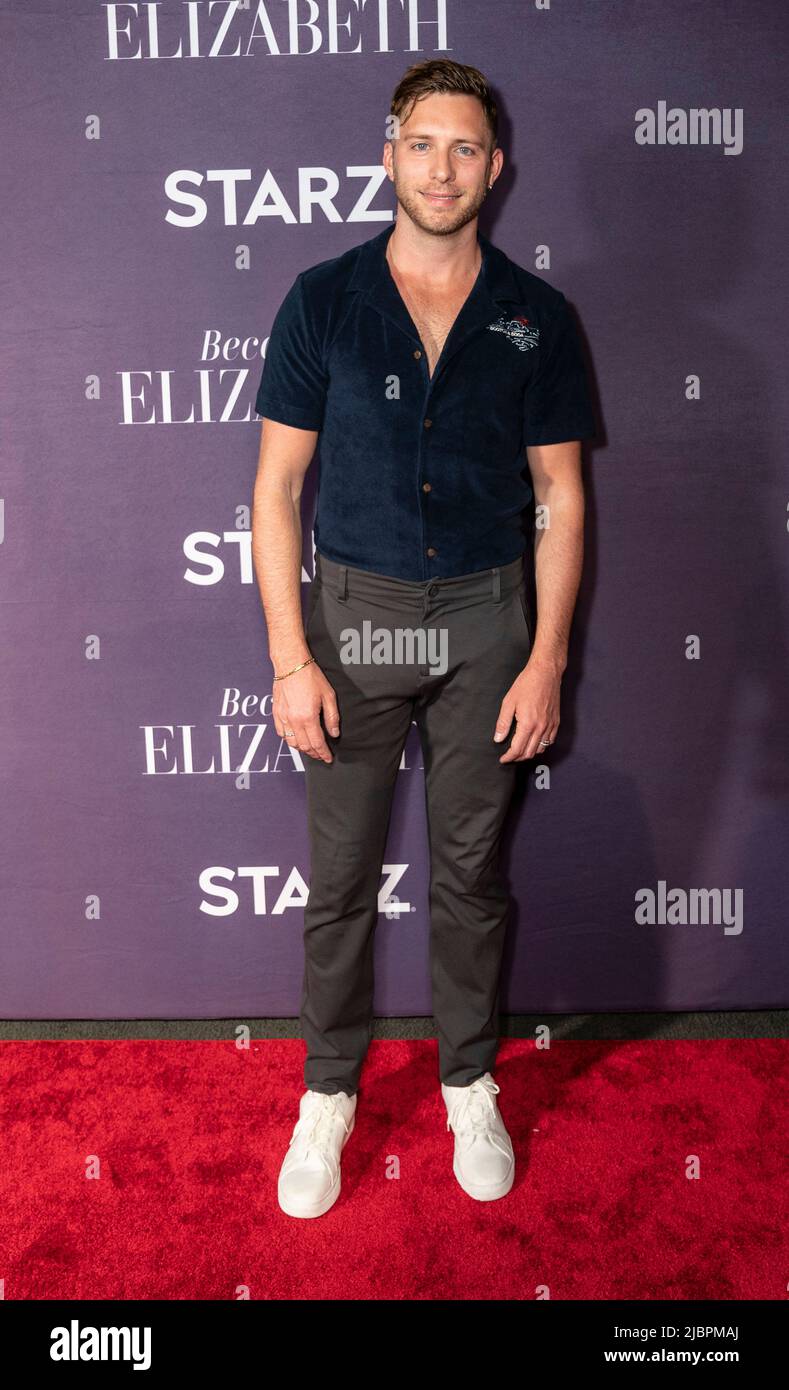 New York, NY - June 7, 2022: Corey Mach attends STARZ's "Becoming ...