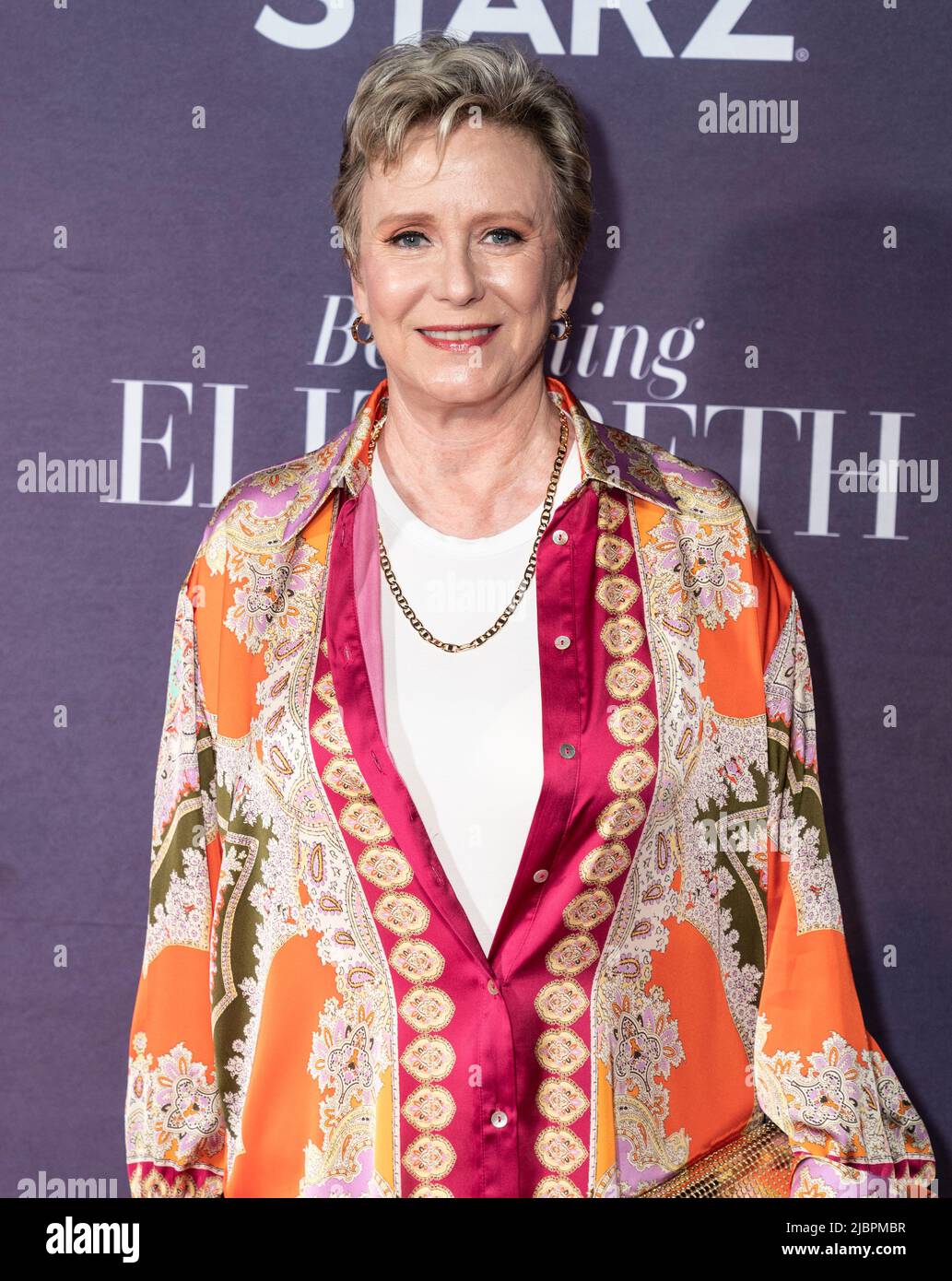 New York, NY - June 7, 2022: Eve Plumb attends STARZ's "Becoming Elizabeth" New York premiere at ...