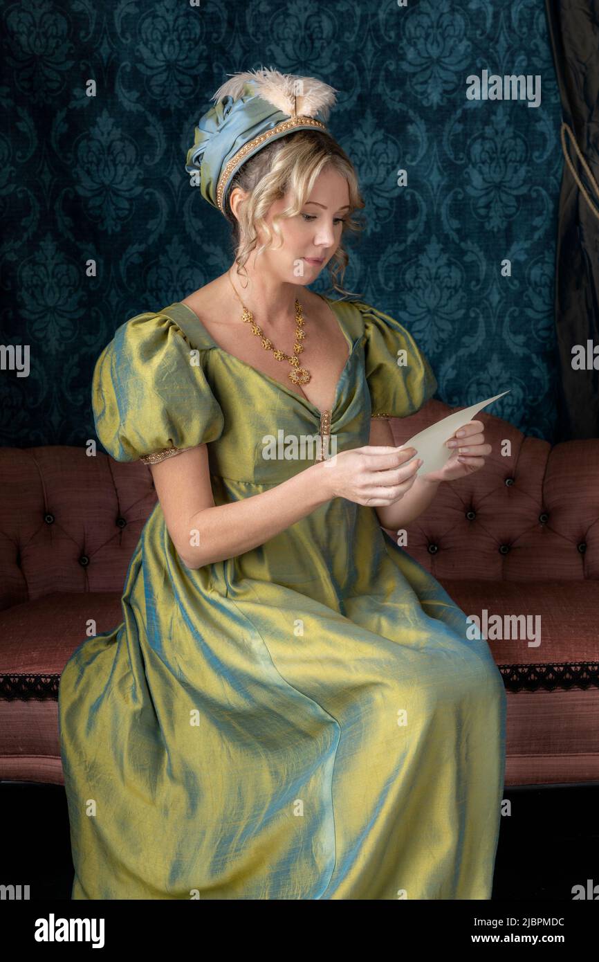 Regency woman drawing hi-res stock photography and images - Alamy
