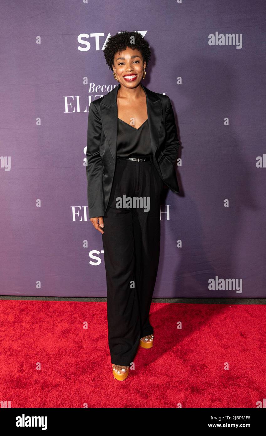 New York, US, June 7, 2022, Jasmine Batchelor attends STARZ's "Becoming ...
