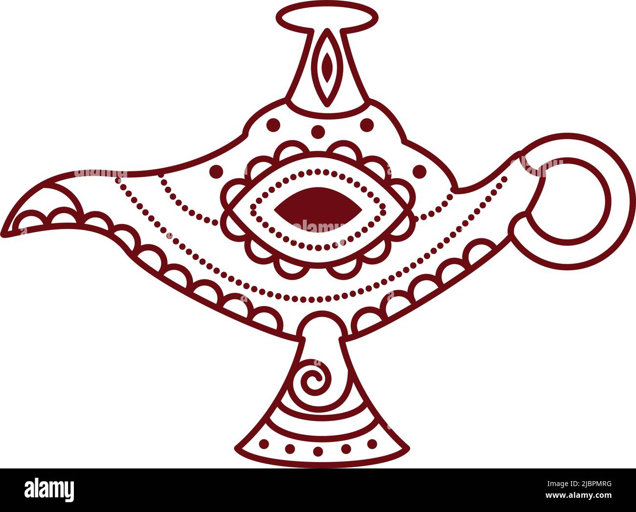 indian oil lamp Stock Vector Image & Art - Alamy