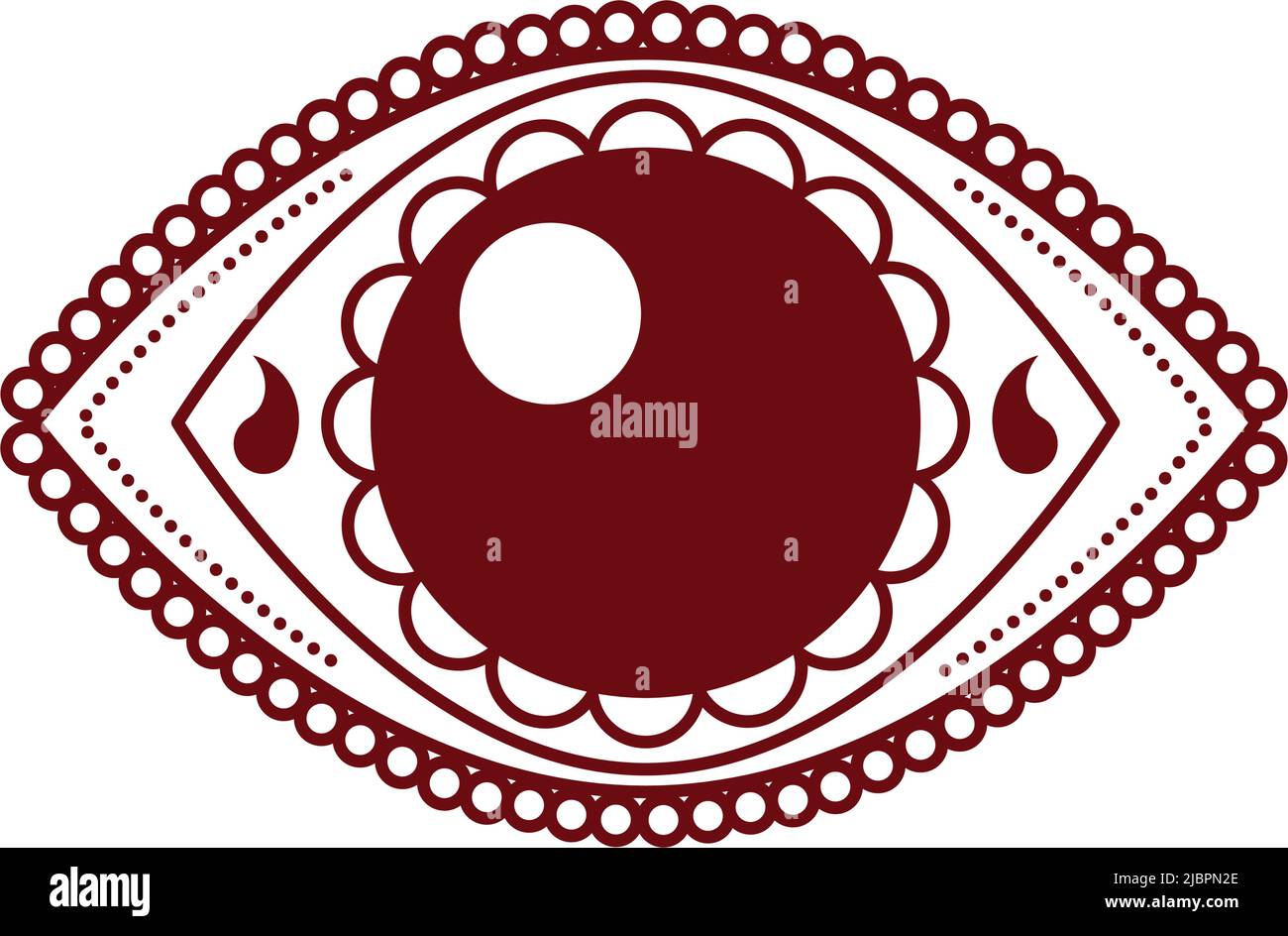 eye zentangle design Stock Vector Image & Art - Alamy