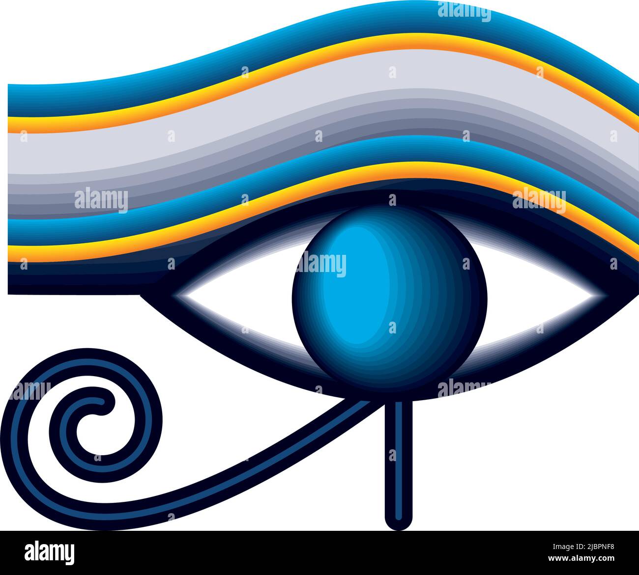egypt eye of horus Stock Vector Image & Art - Alamy
