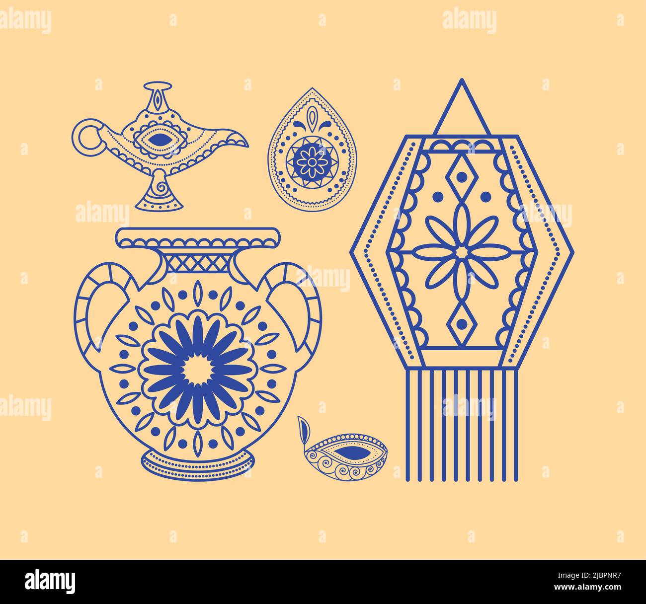 indian traditional icons Stock Vector Image & Art - Alamy