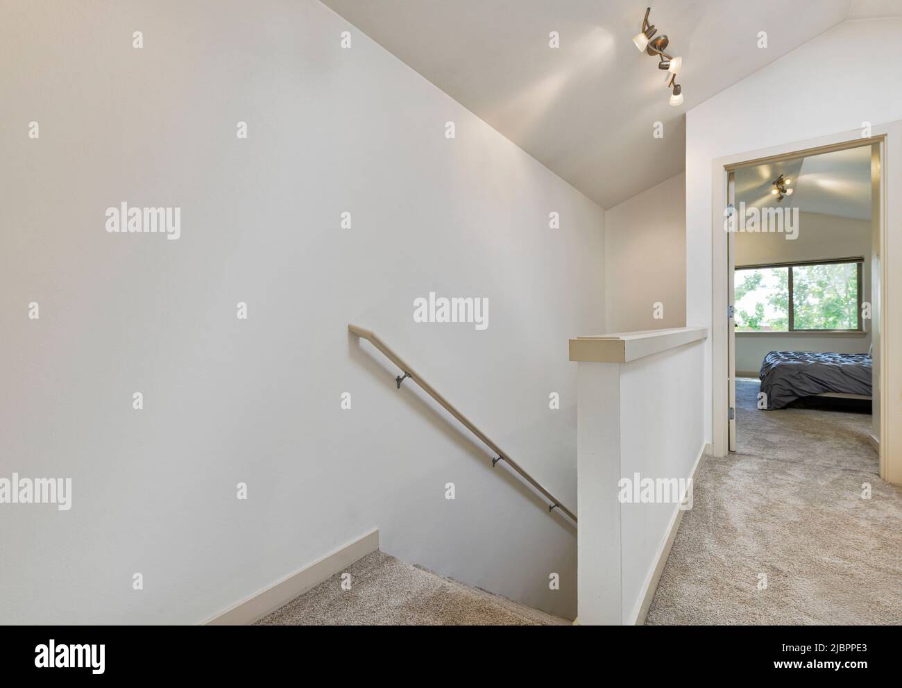 Residential house interior staircase hi-res stock photography and ...