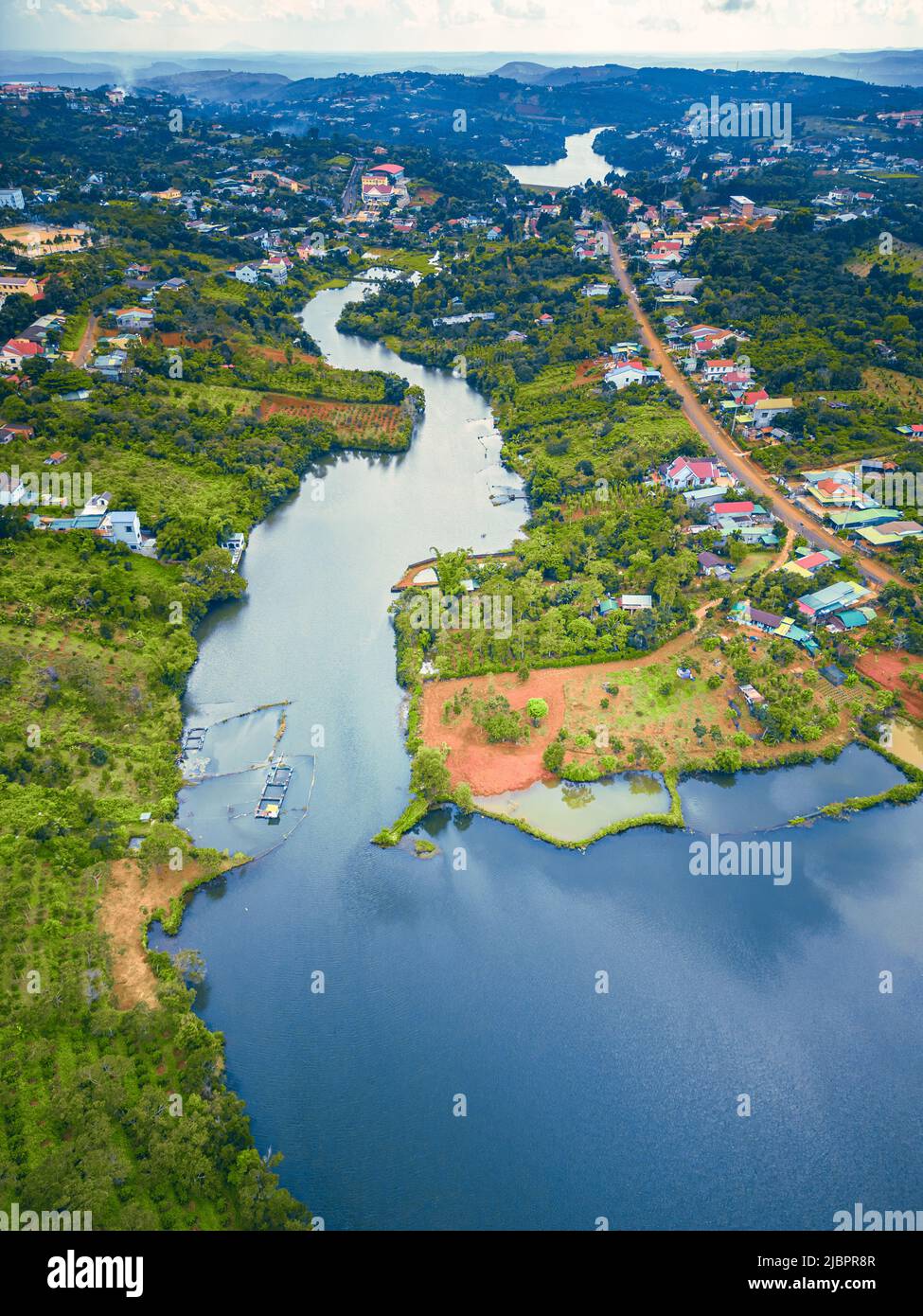 Vietnam landscape dak nong province hi-res stock photography and images ...