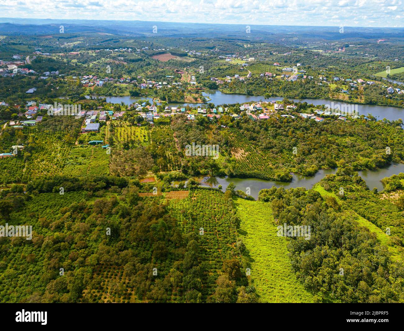 Vietnam landscape dak nong province hi-res stock photography and images - Alamy