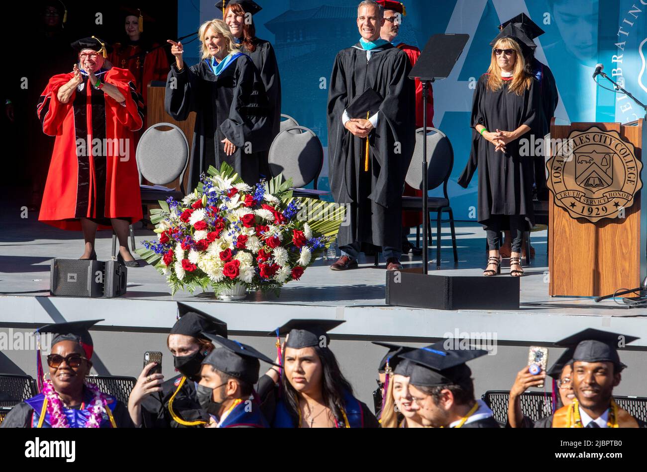 Los Angeles, California, USA. 7th June, 2022. First Lady Jill Biden was ...