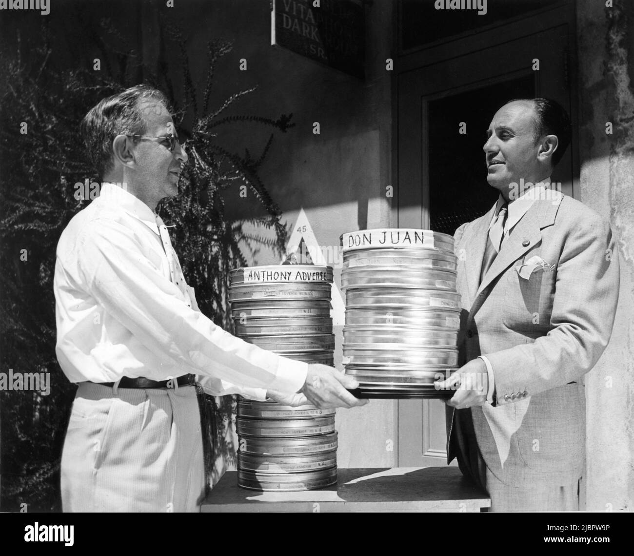 Pioneer Sound Executive Major NATHAN LEVINSON and Production Head JACK ...