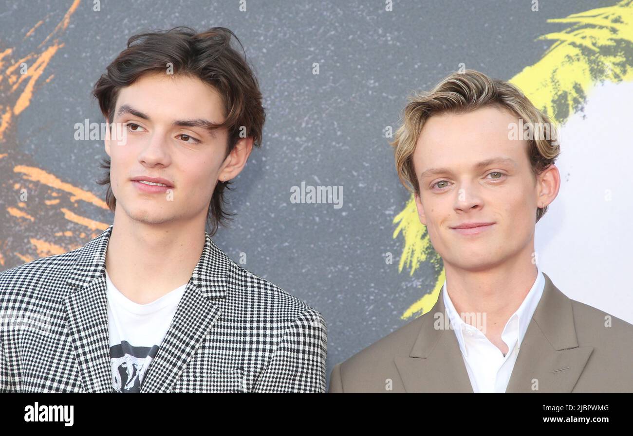 7 June 2022 - Hollywood, California - Louis Partridge and Anson Boon, FX's 'Pistol' FYC Event ...