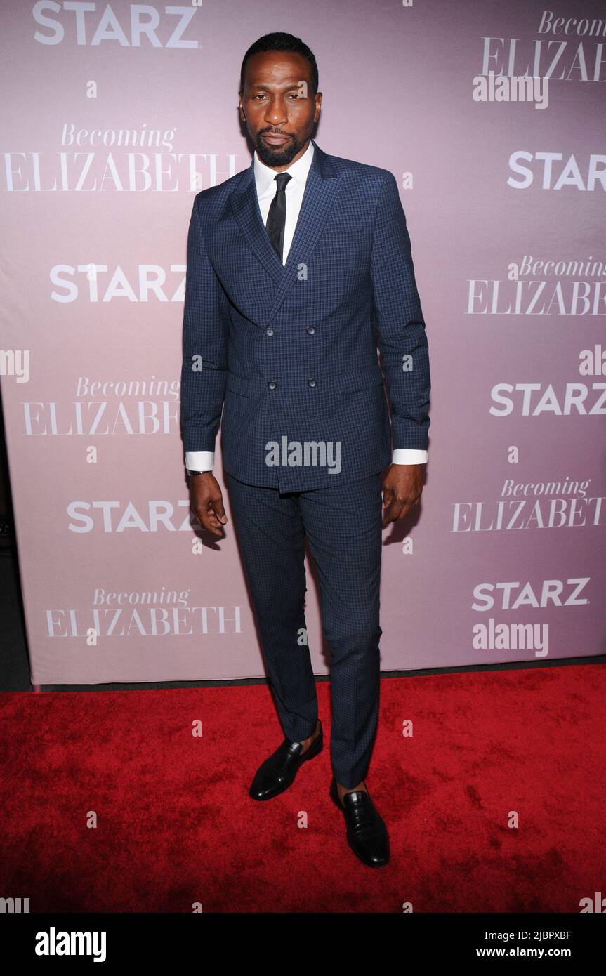 Leon Robinson attends the 'Becoming Elizabeth' Premiere held at the ...