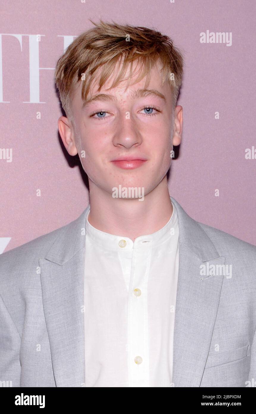 Oliver Zetterstrom attends the 'Becoming Elizabeth' Premiere held at ...