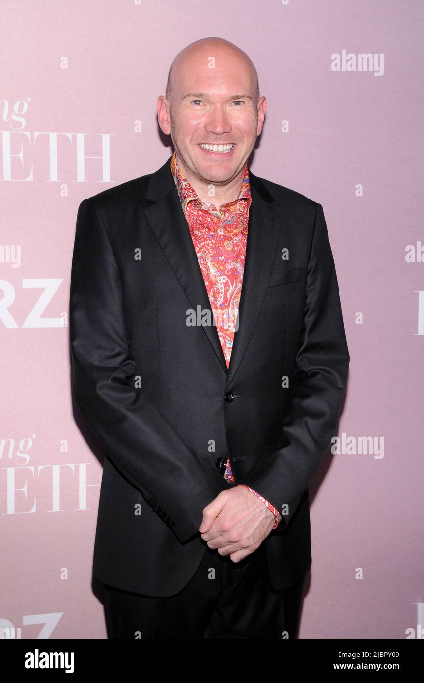 Alex Macqueen attends the 'Becoming Elizabeth' Premiere held at the ...