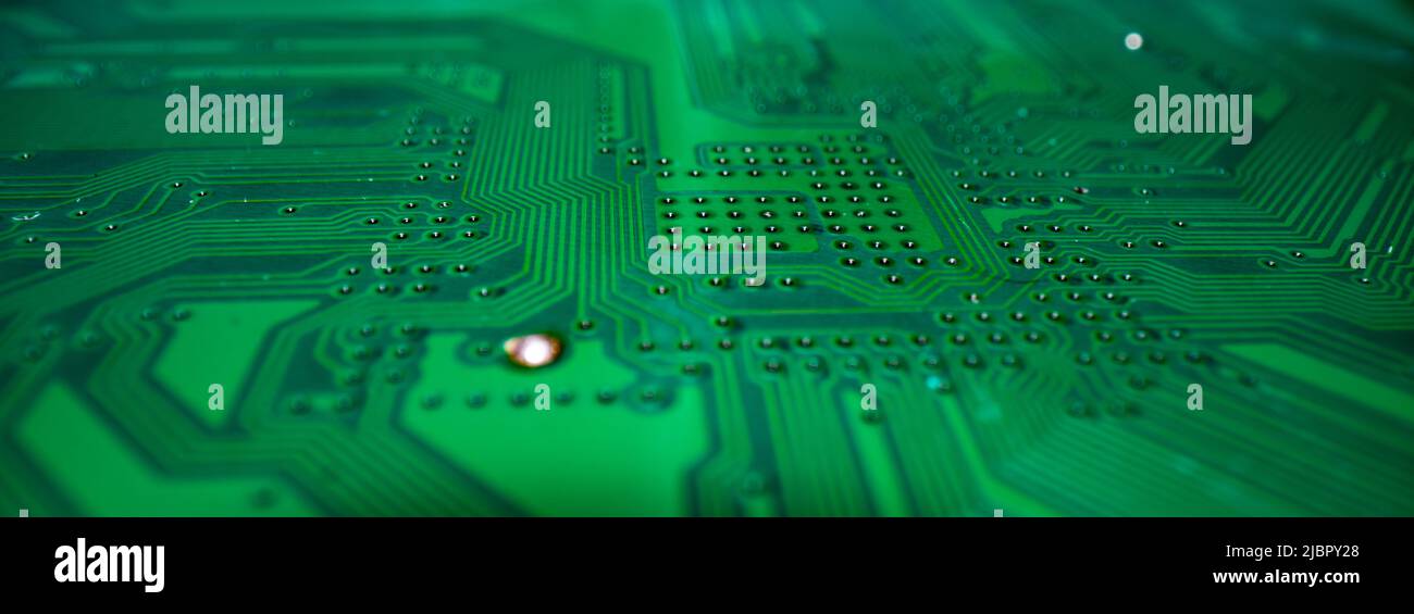 Electronic circuit board technology background. Electronic plate ...