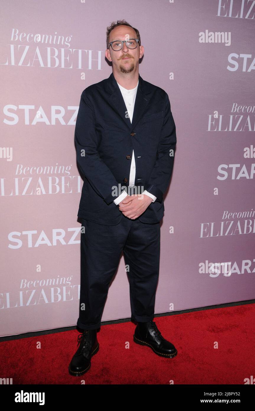 Leo Bill attends the 'Becoming Elizabeth' Premiere held at the Plaza ...