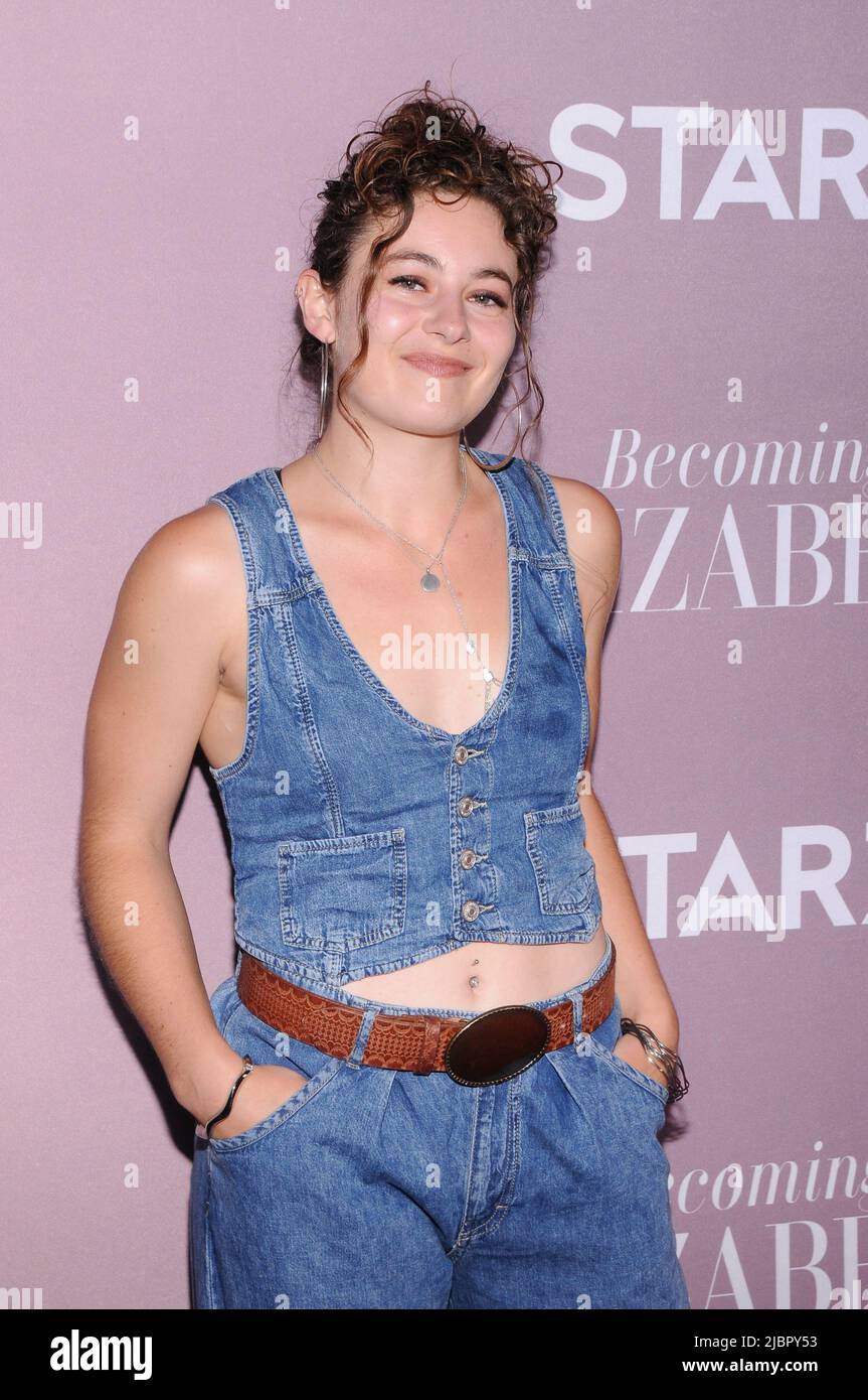 Ruby Ashbourne Serkis attends the 'Becoming Elizabeth' Premiere held at ...