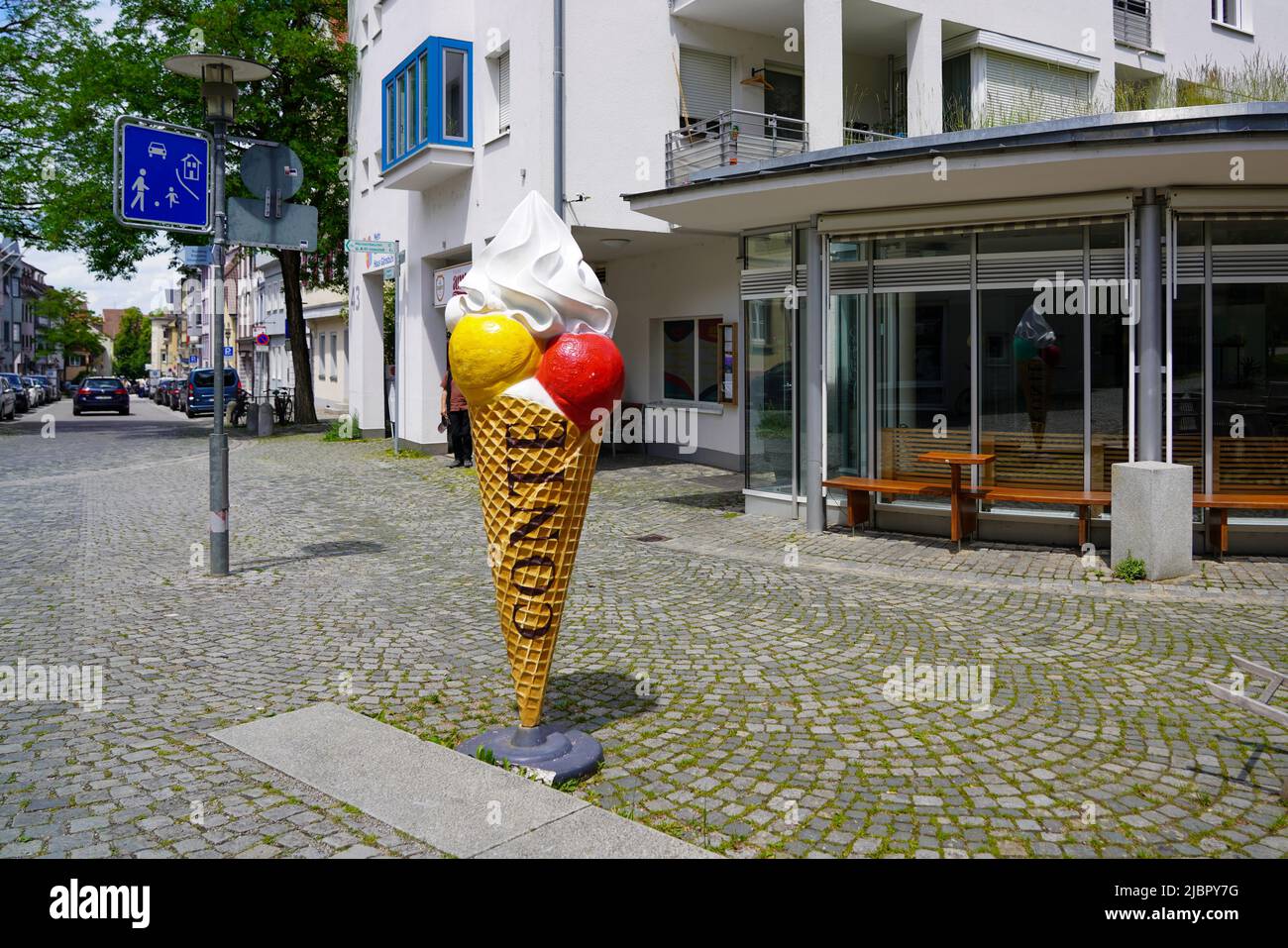 Ice cream parlour germany hi-res stock photography and images - Alamy