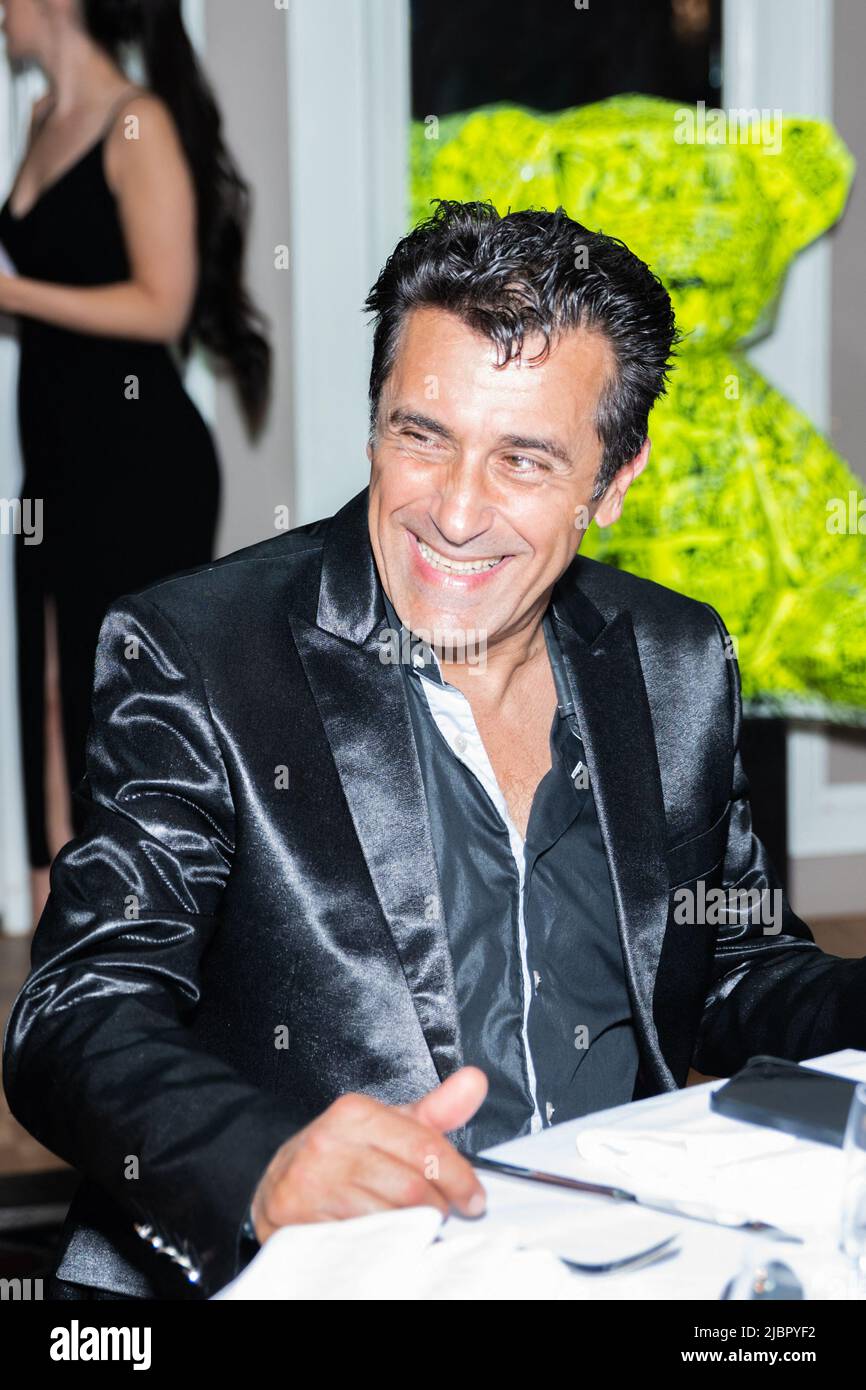 Paris, France, June 7, 2022. Albert Kassabi (Bebert from the band "les ...