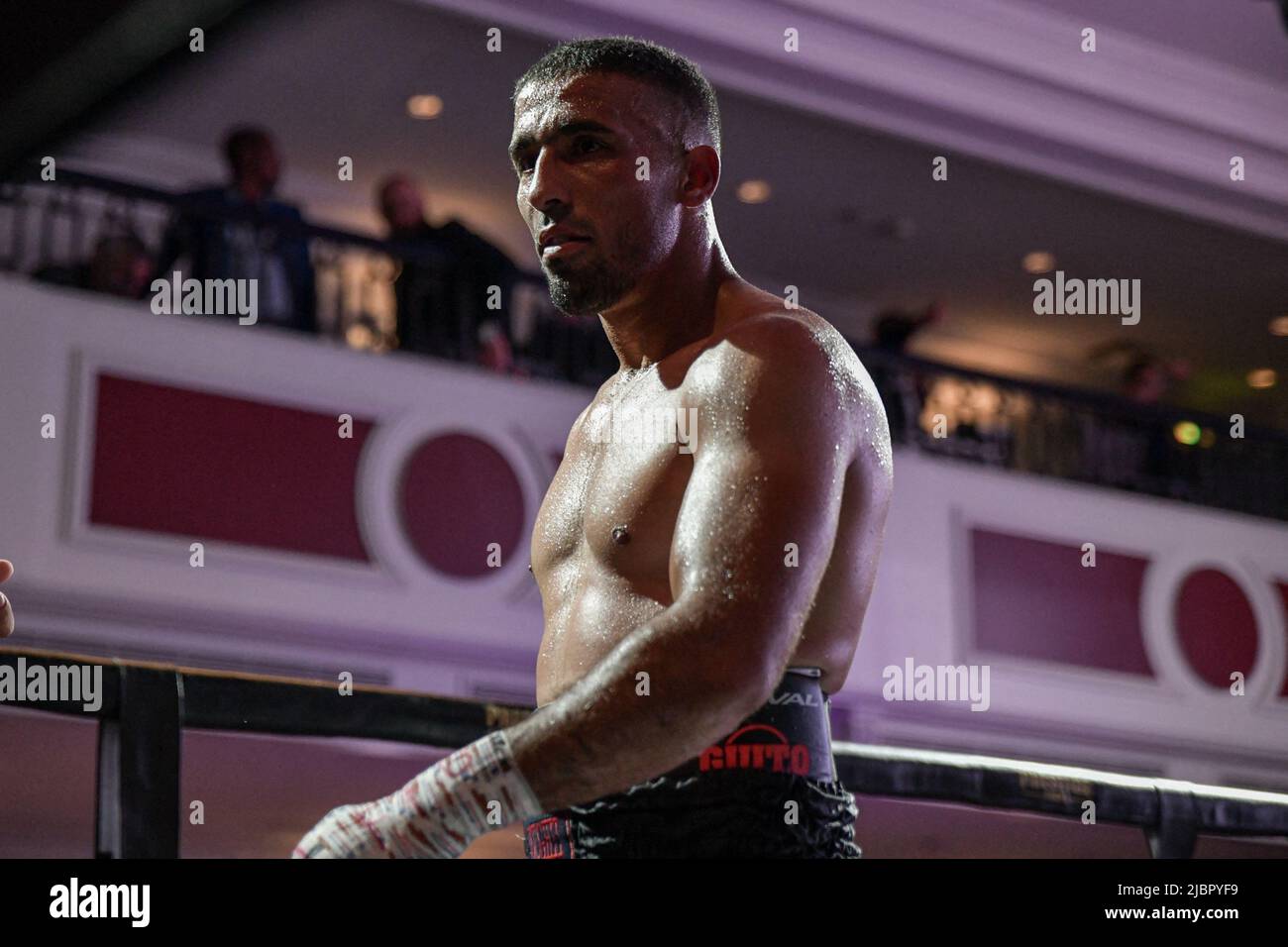 Paris, France, June 7, 2022. Boxe Gala "Prestige Fight" held at the ...