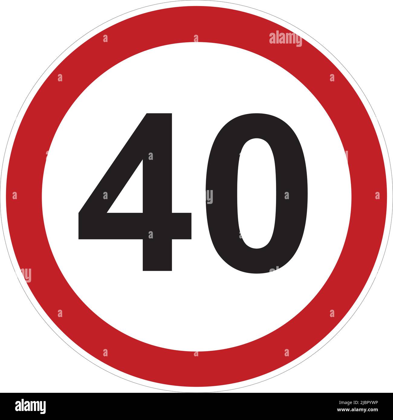 National speed limit Stock Vector Images - Alamy