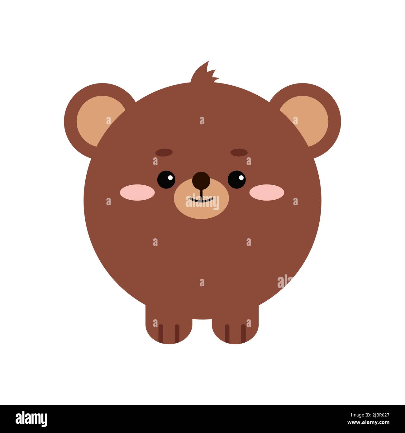 Brown bear nose Stock Vector Images - Alamy