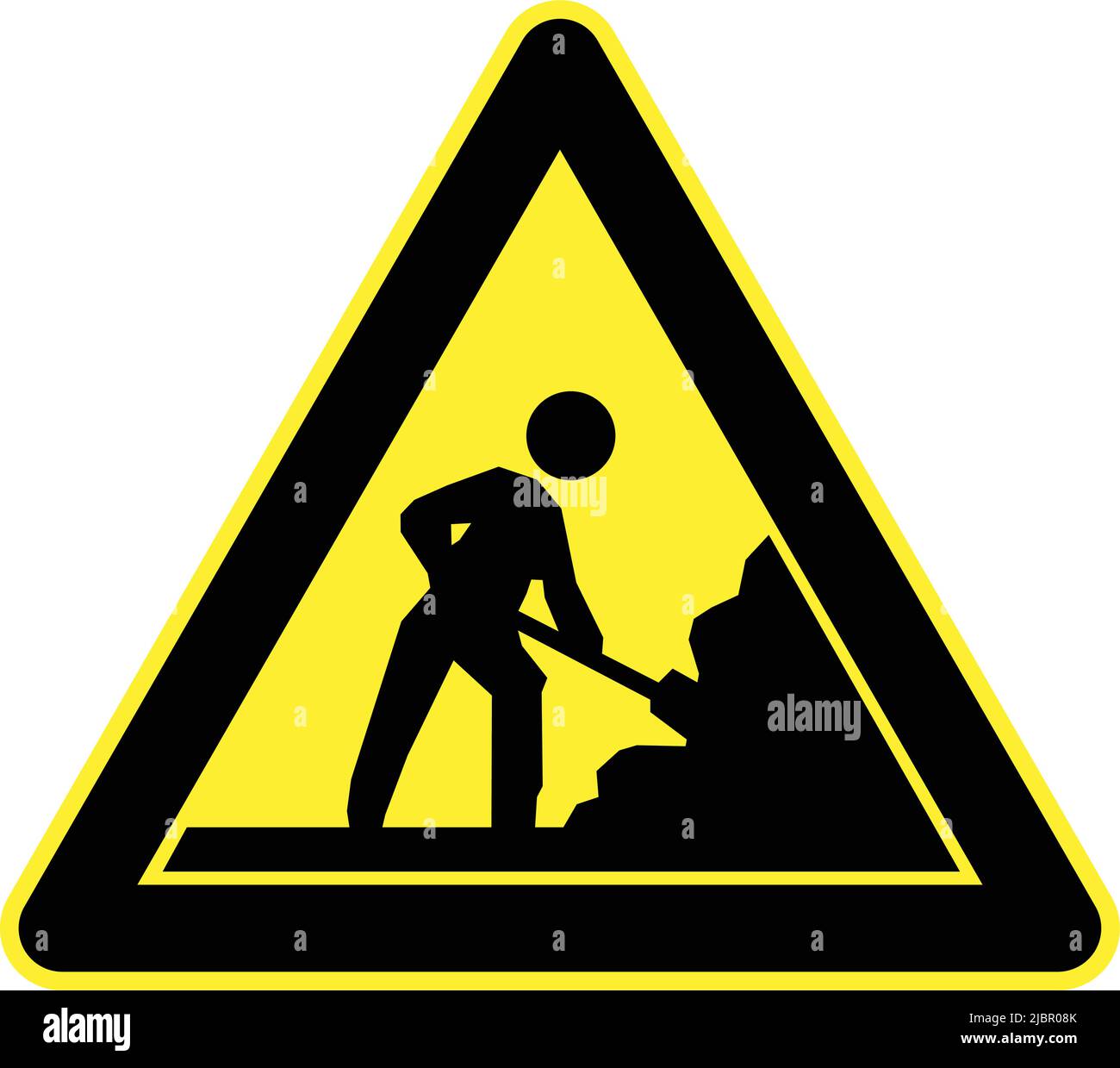 Roadworks ahead, Gallery of All Warning Signs, Road signs in China ...