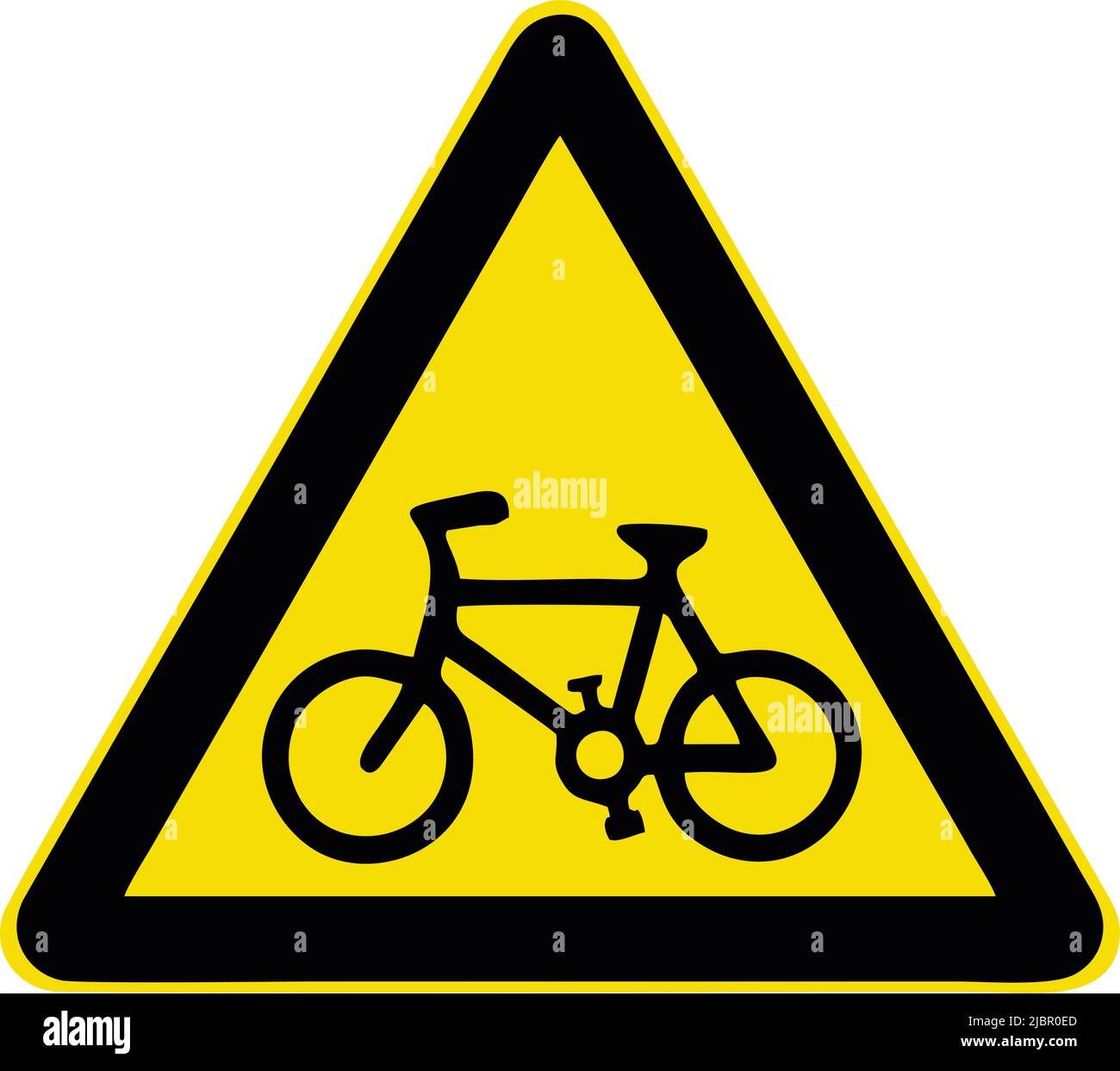 Cyclists, Gallery of All Warning Signs, Road signs in China Stock ...