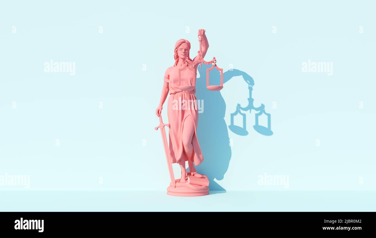 Female personification justitia hi-res stock photography and images - Alamy