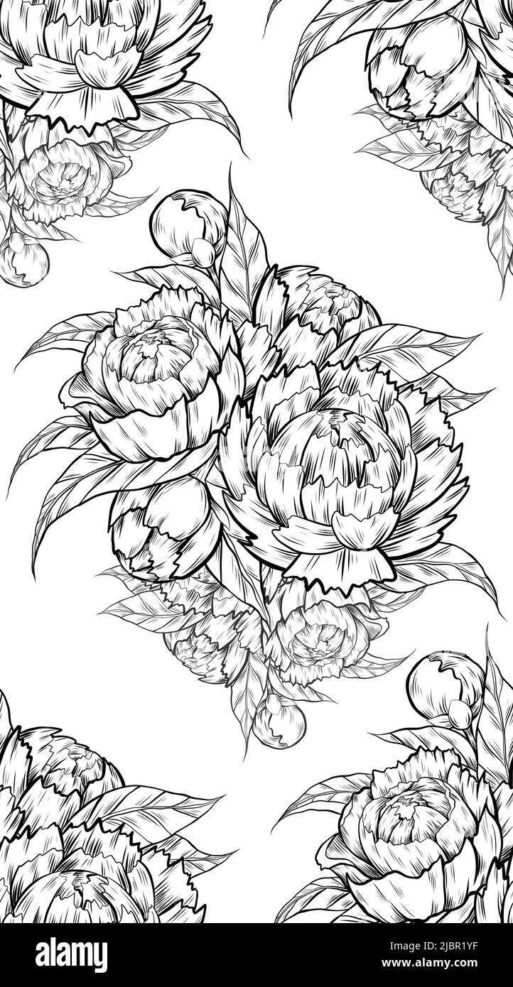 Lush fabric Black and White Stock Photos & Images - Alamy