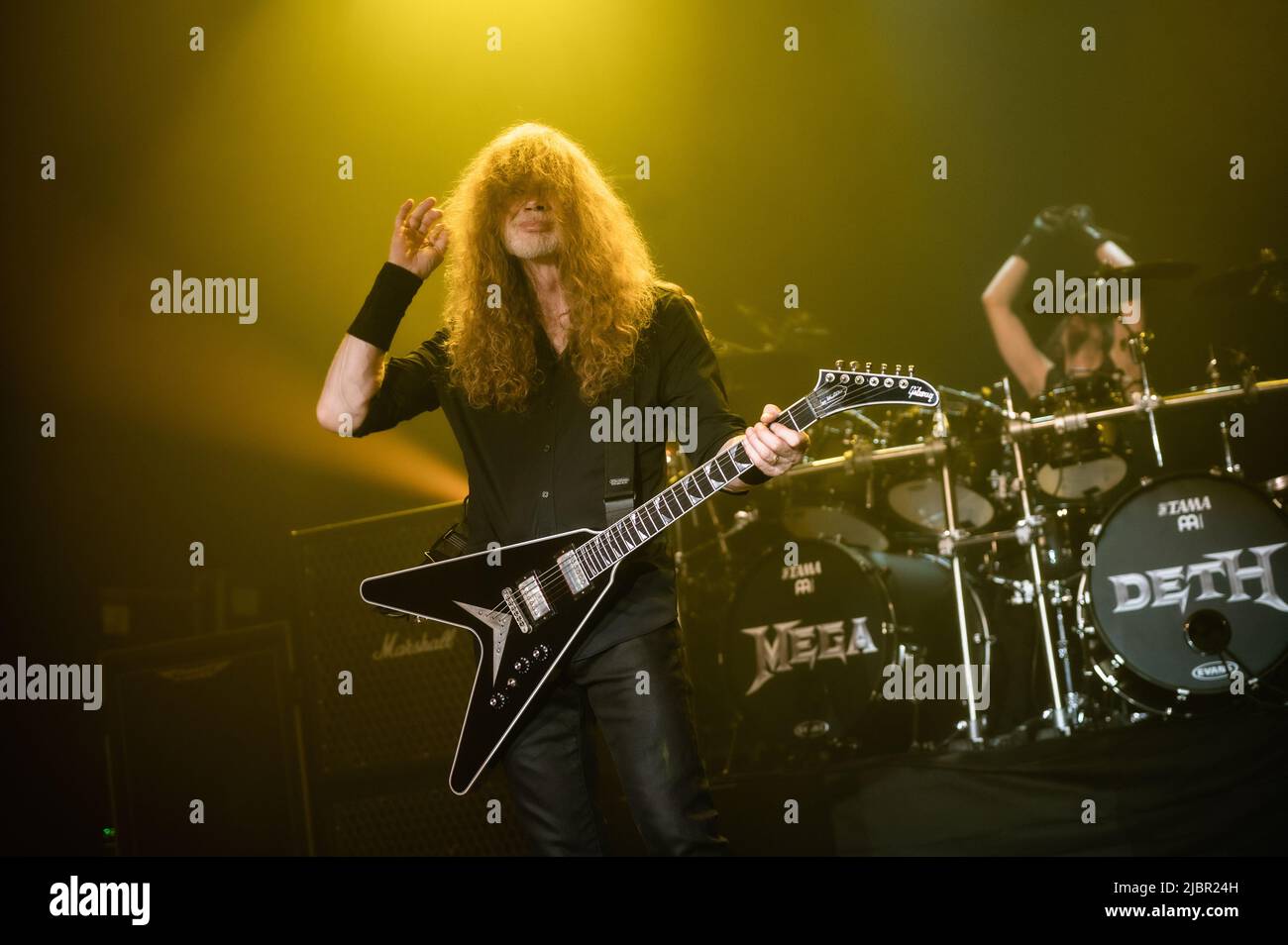 Copenhagen, Denmark. 07th June, 2022. The American metal band Megadeth ...