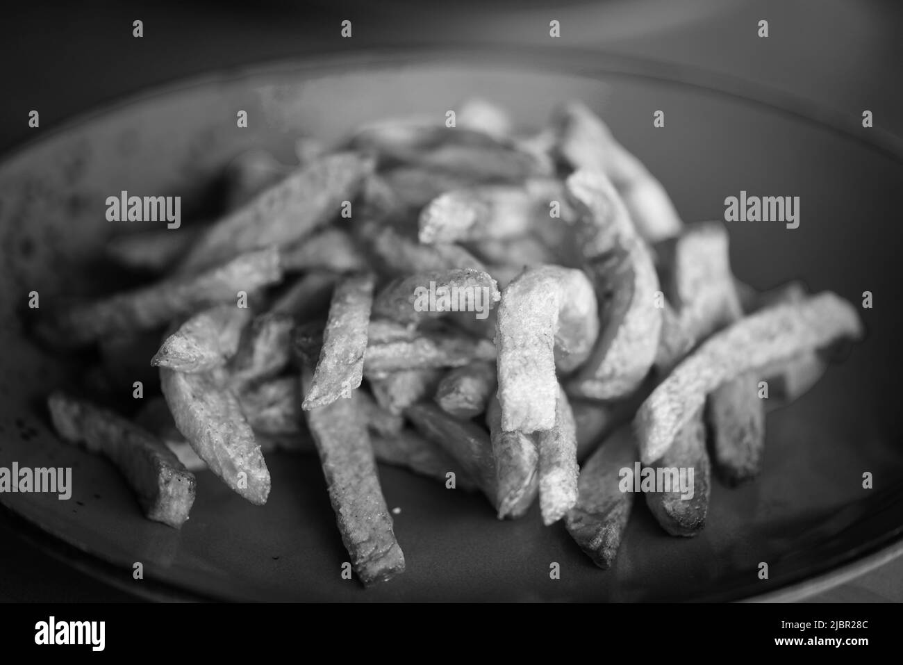 delicious home made french fires Stock Photo - Alamy