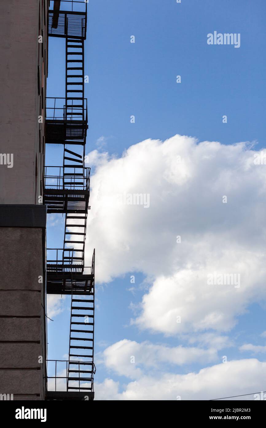 Fire escape building architecture hi-res stock photography and images ...