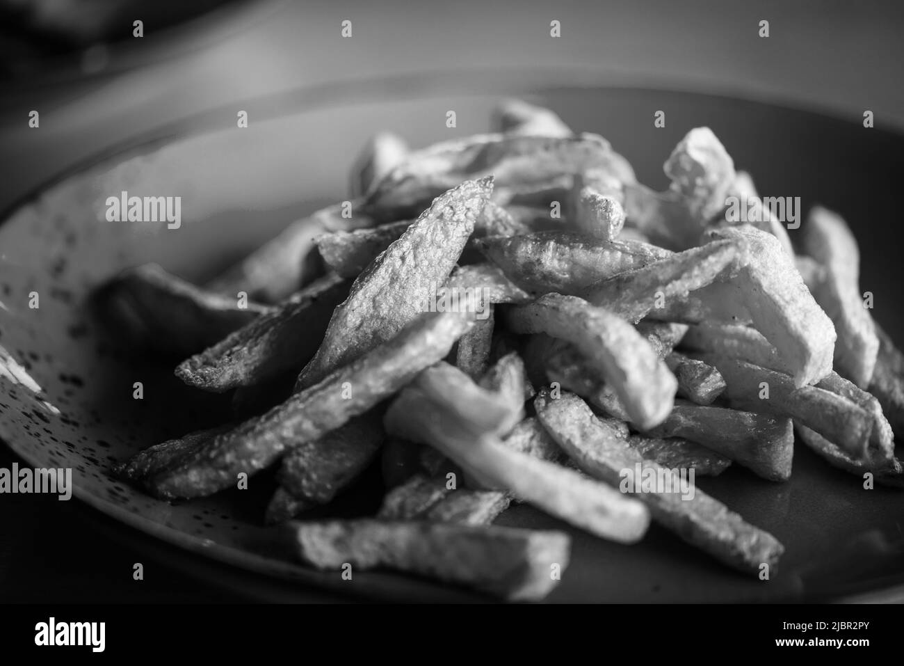 delicious home made french fires Stock Photo - Alamy